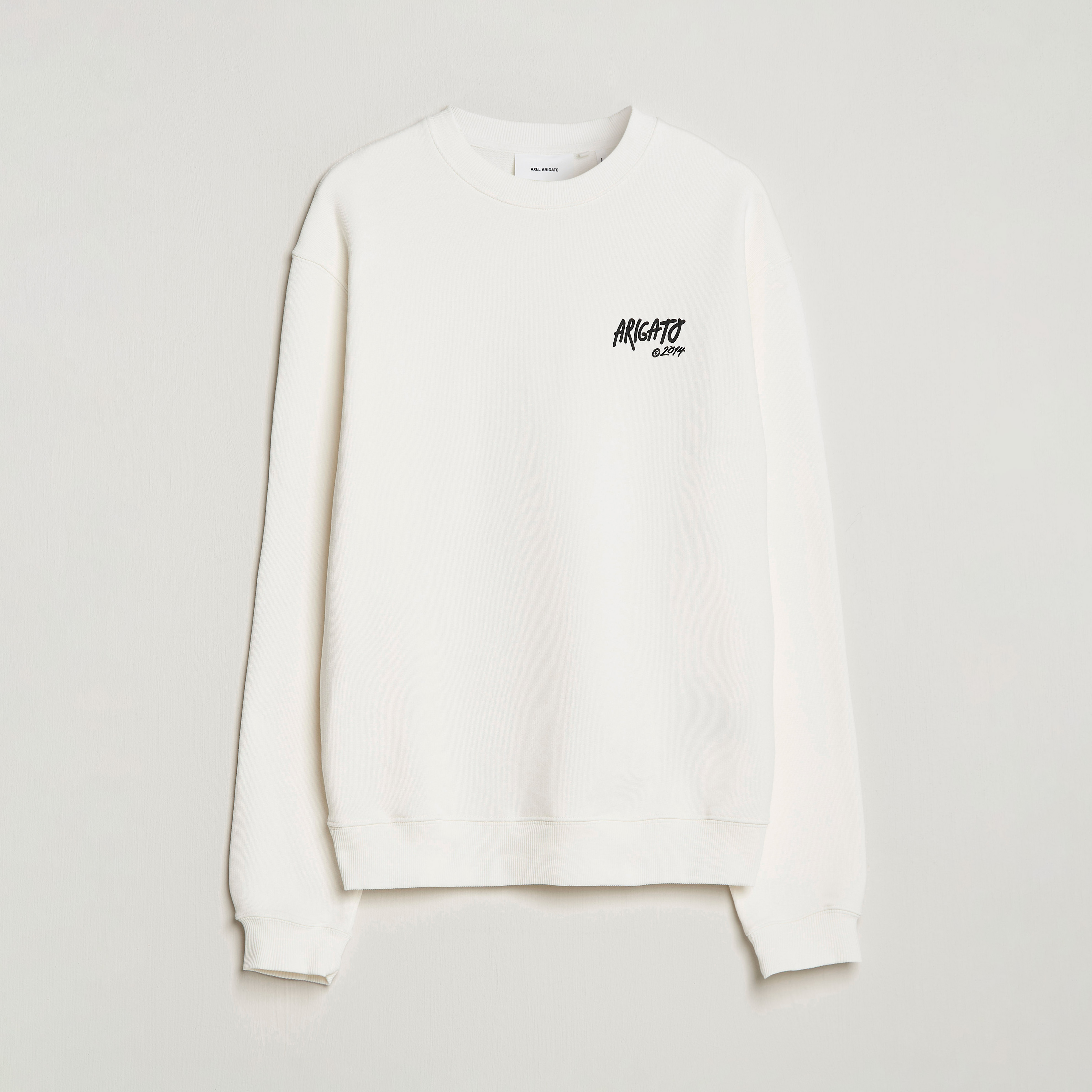 Axel Arigato Arigato Graffiti Sweatshirt Ecru osoitteesta CareOfCarl.fi
