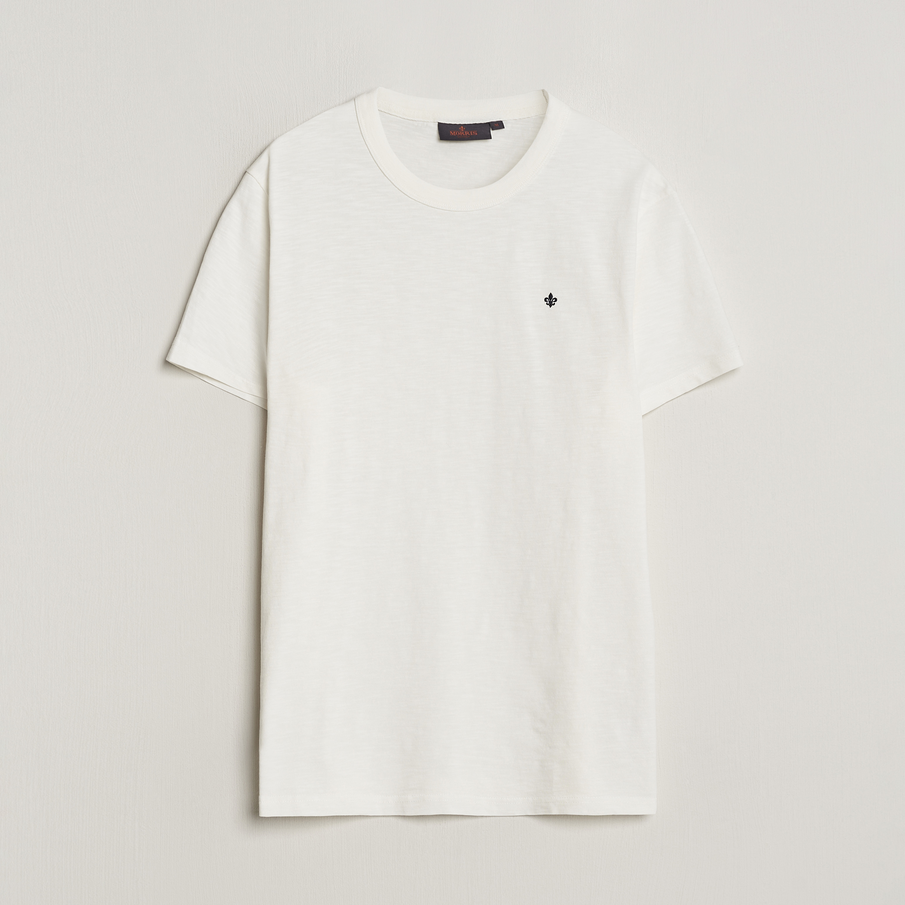 Morris Watson Slub Crew Neck T-Shirt Off White osoitteesta CareOfCarl.fi