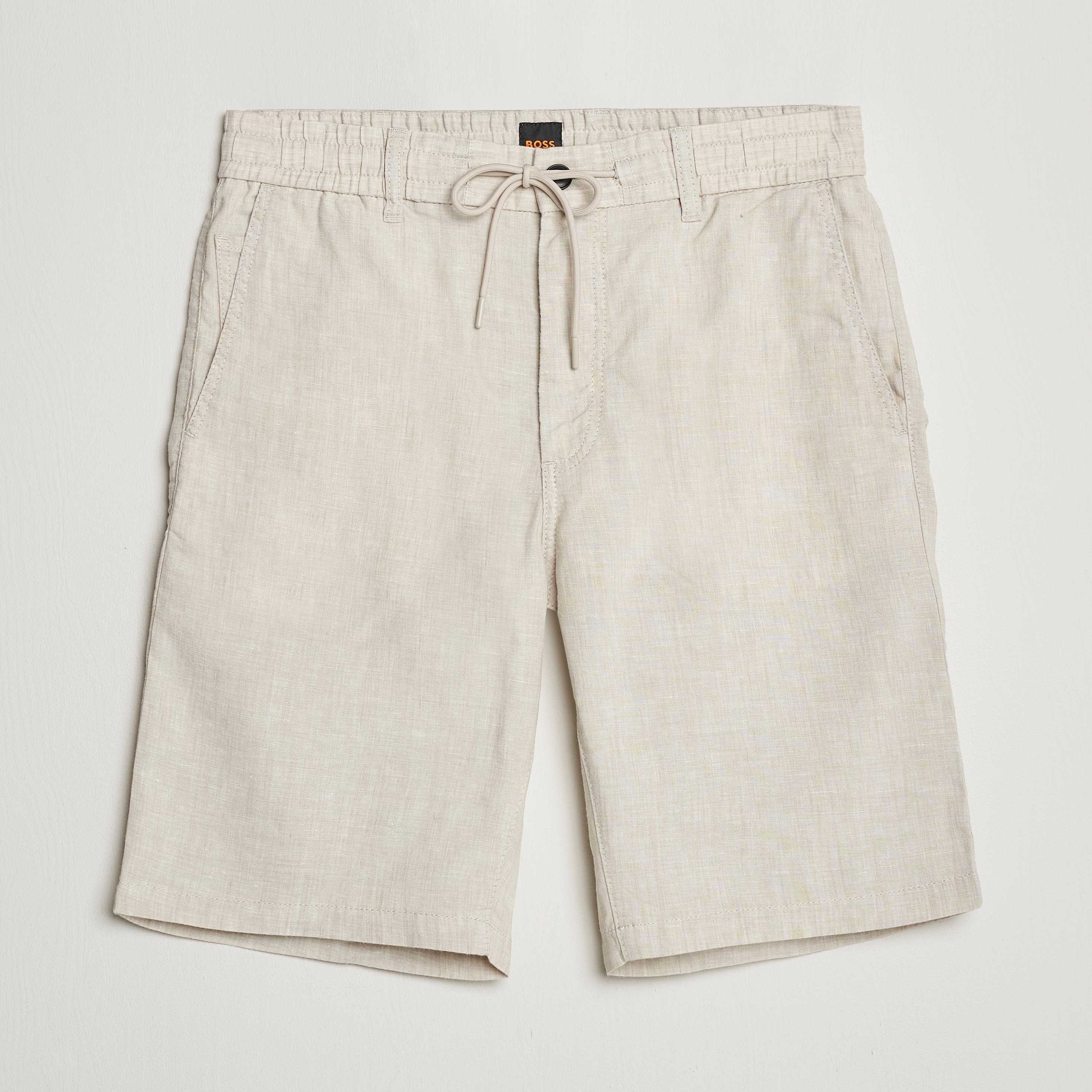 BOSS ORANGE Tapered Chino Drawstring Shorts Light Beige osoitteesta CareOfC