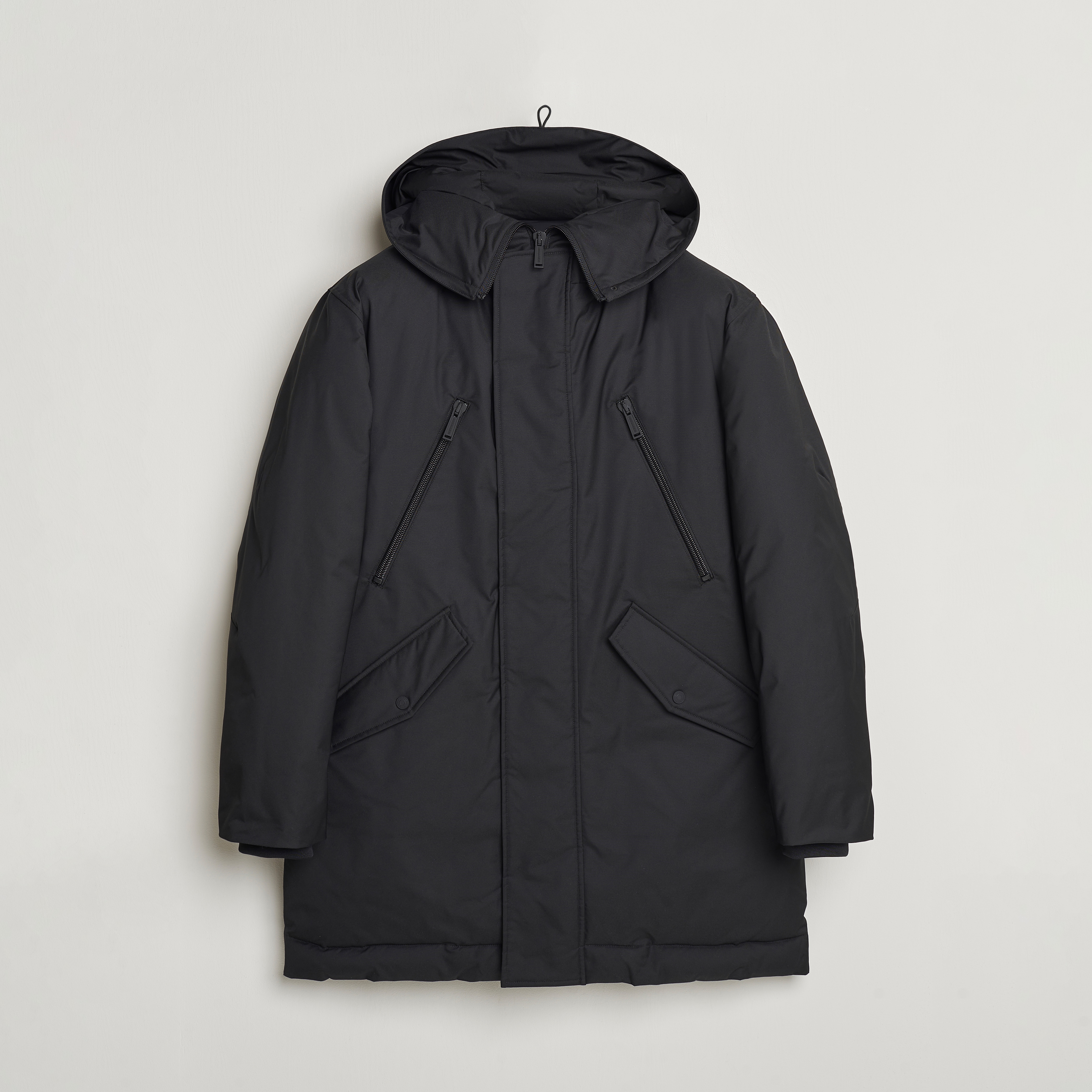 Dsquared2 Canvas Parka Black osoitteesta CareOfCarl.fi