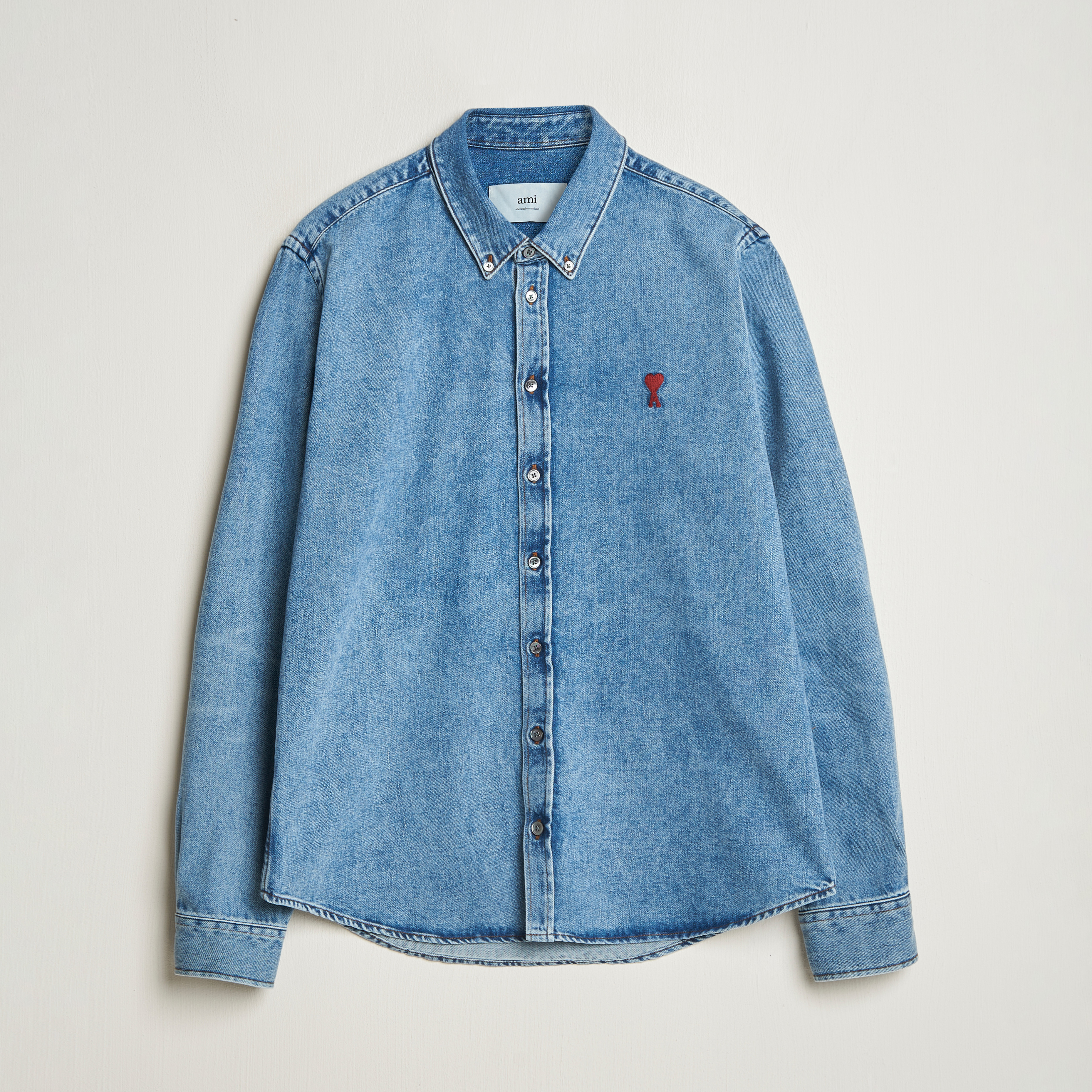 AMI ADC Jeans Shirt Used Blue osoitteesta CareOfCarl.fi
