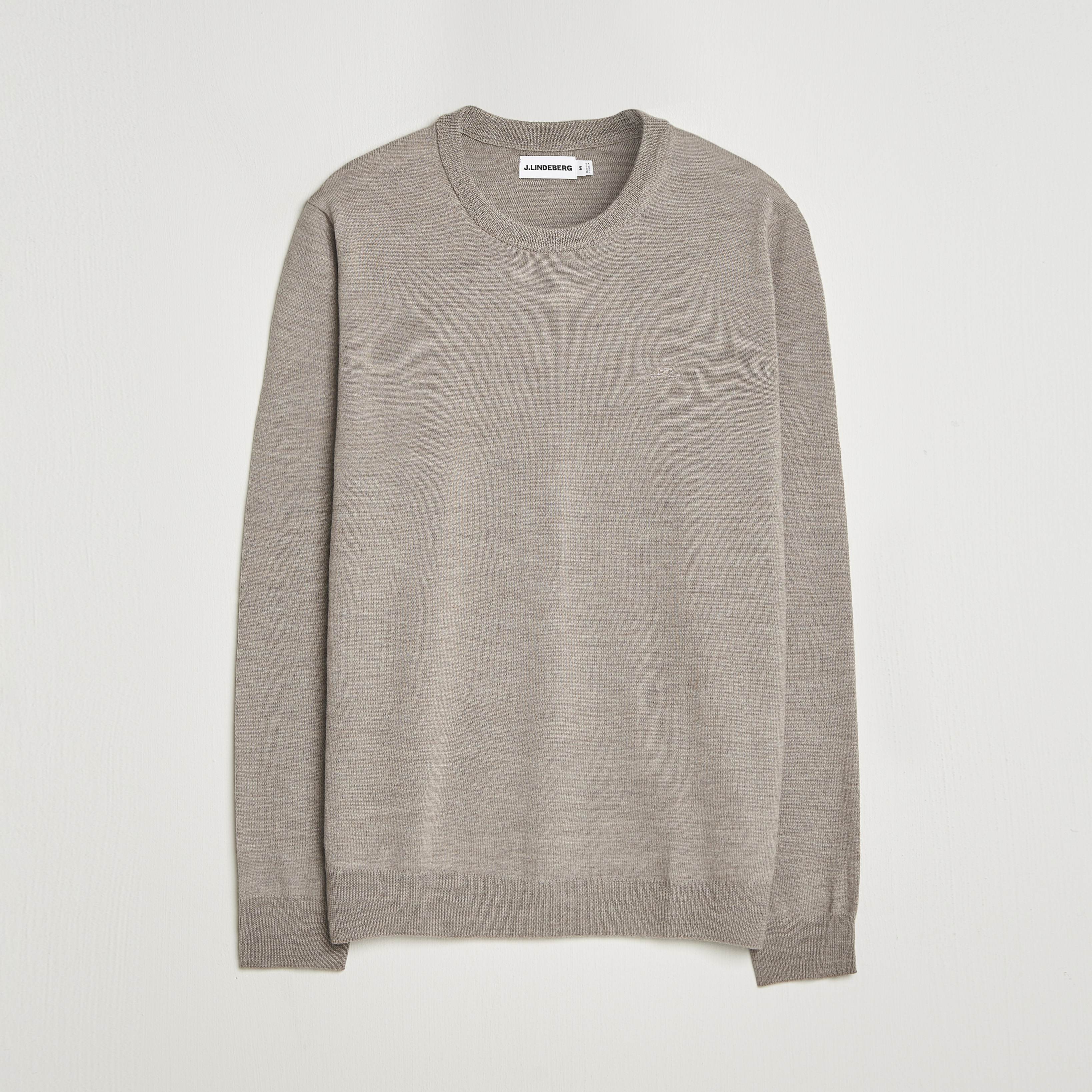 J.Lindeberg Keane Merino Crew Neck Brindle Melange osoitteesta CareOfCarl.f