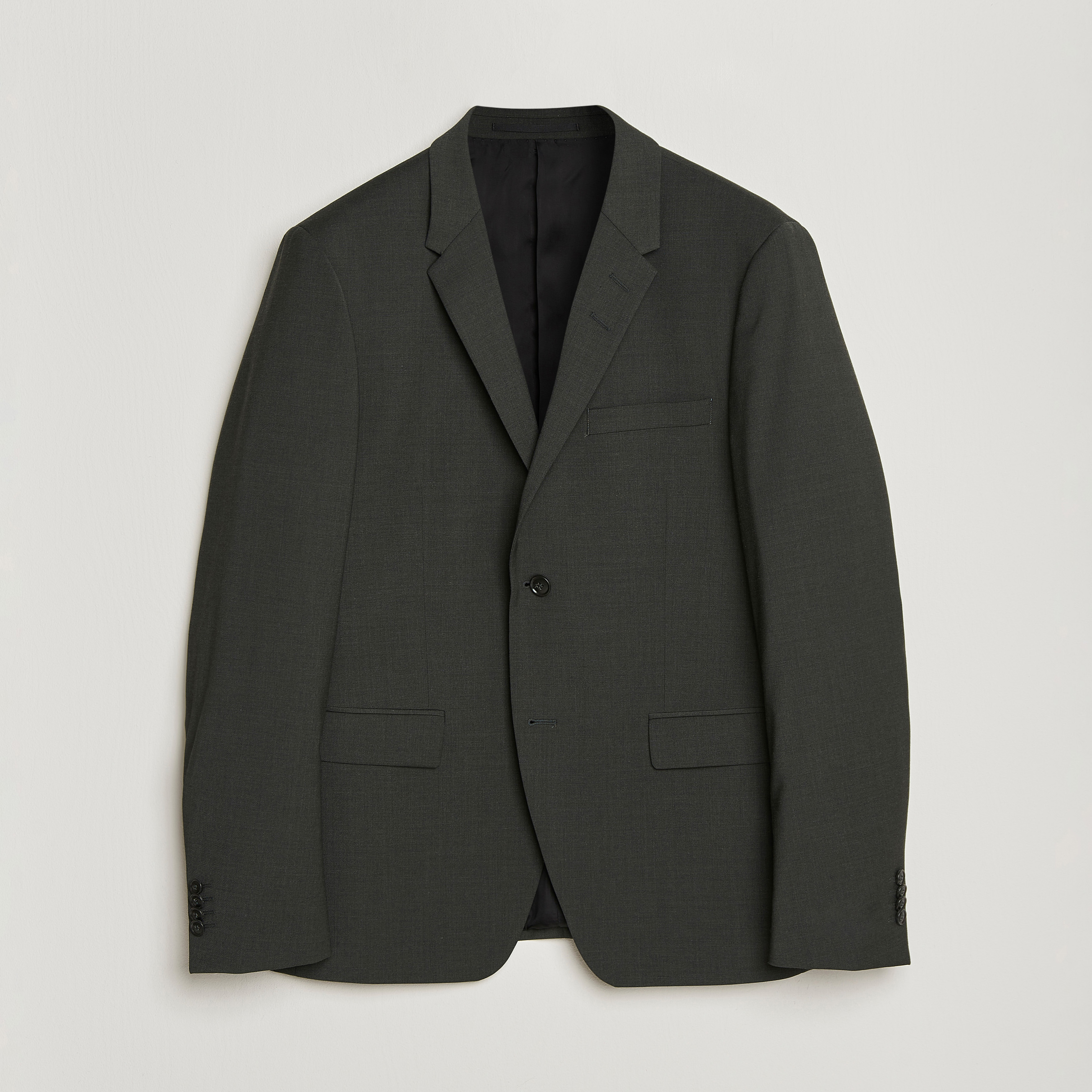 Tiger of Sweden Jamie Wool Travel Suit Blazer Olive Extreme osoitteesta Car