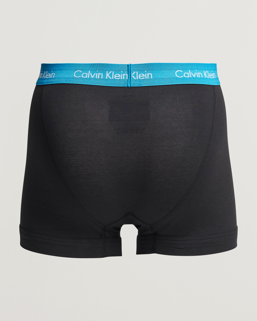 Calvin Klein Cotton Stretch Low Rise Trunk 3-Pack Black/White/Grey osoittee