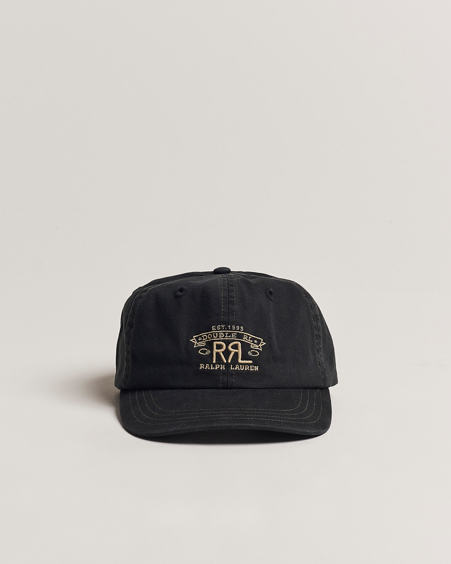 RRL Sportsman Cap Black osoitteesta CareOfCarl.fi